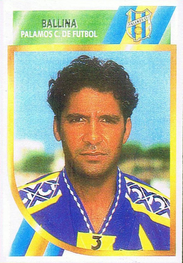 Liga 94-95. Ballina (Palamós C.F.). Ediciones Este. 📸: Grupo de ...