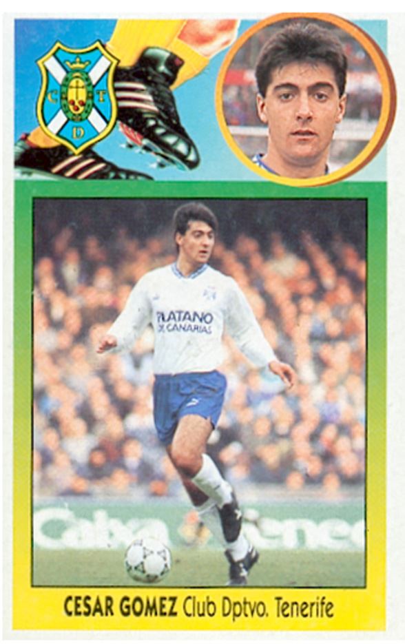 CÉSAR GÓMEZ - El Sitio De Mis Cromos