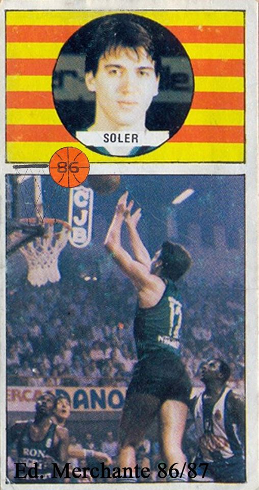 Baloncesto 86-87. Antón Soler (Joventut de Badalona). Editorial J ...
