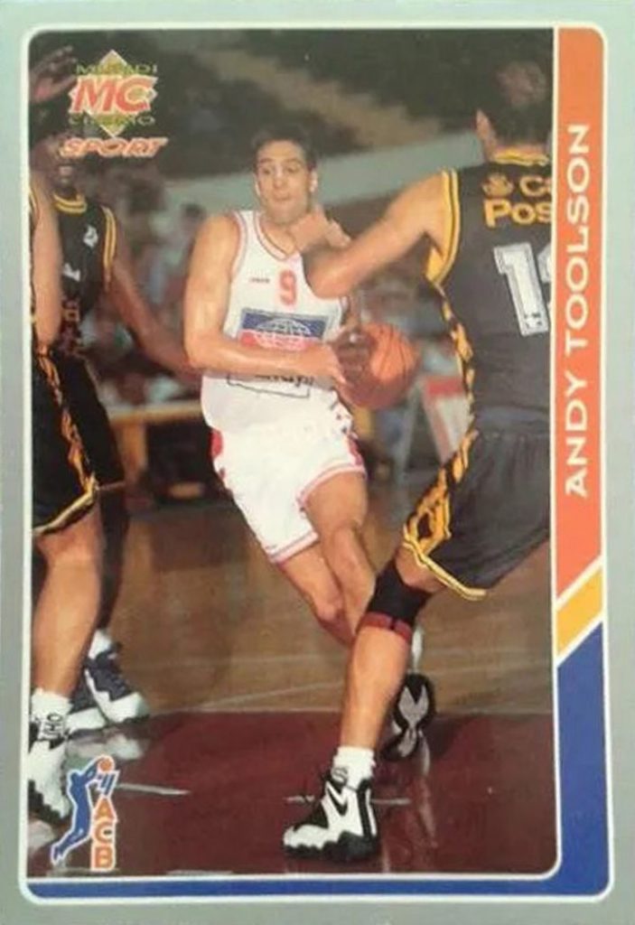 ACB 94-95. Andy Toolson (Amway Zaragoza). Editorial Mundicromo. 📸 ...